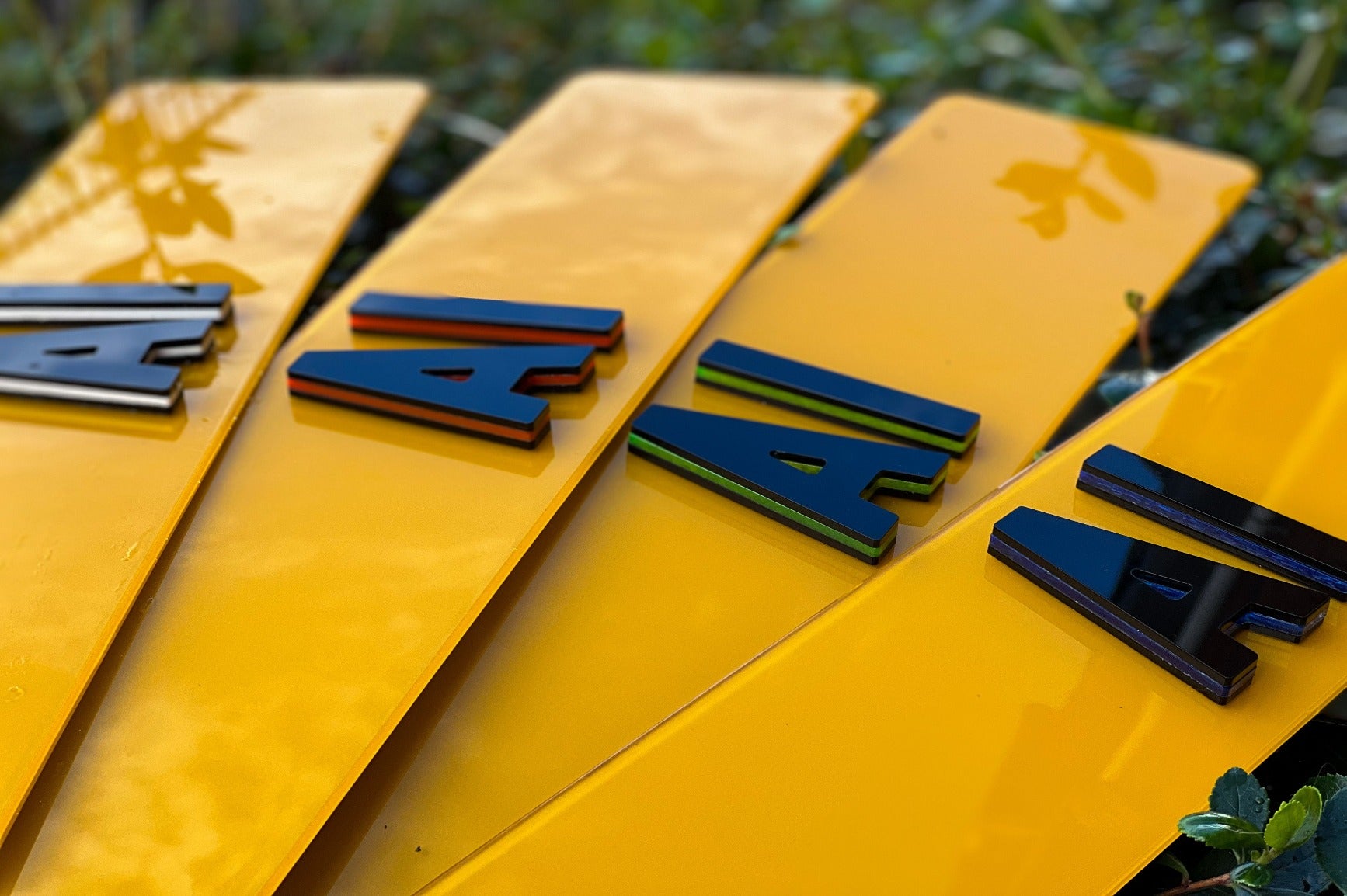 4D Black Oreo Number Plates (SHOW PLATES)